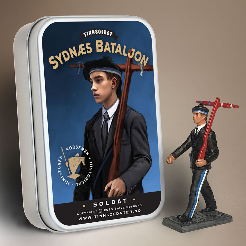 Sydnæs Bataljon Soldat med bue – Norsemen Miniatures